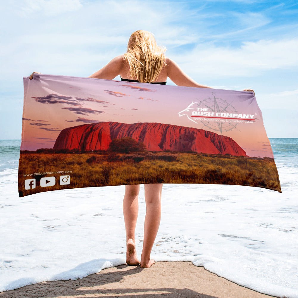 Beach Towel – Uluru | Lightweight, Quick-Dry Outdoor Towel – The Bush ...